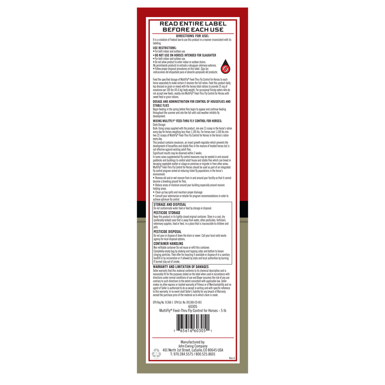 MultiFly® Feed-Thru Fly Control – Formula 707®