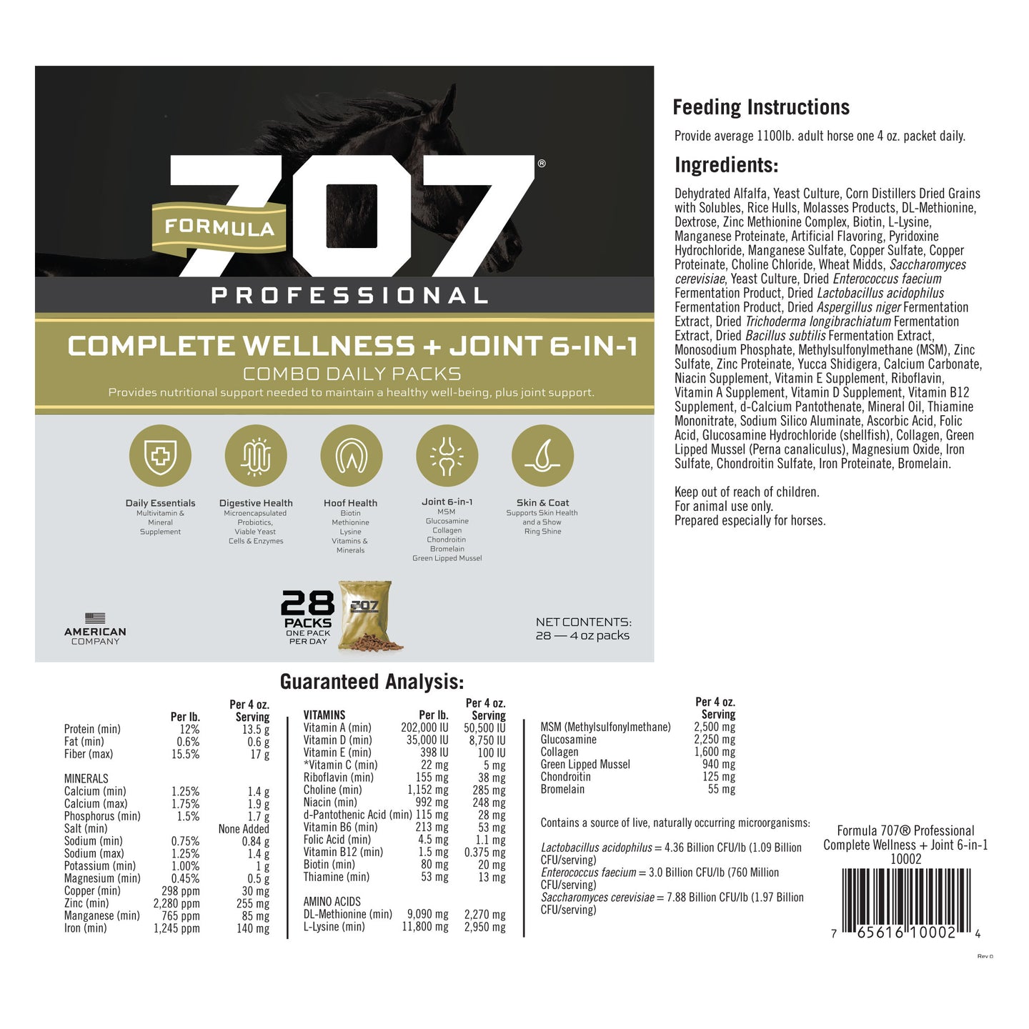 Complete Wellness + Joint 6-in-1 – Formula 707®